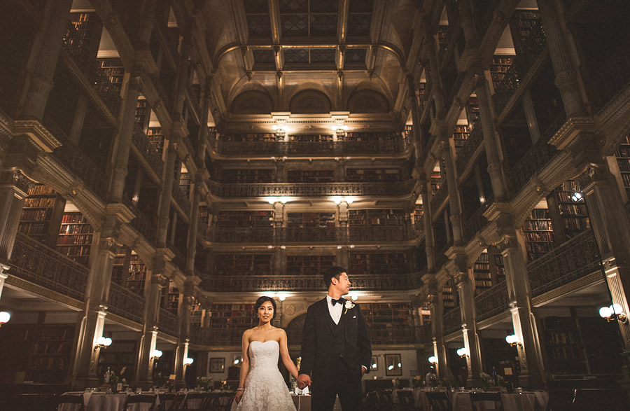 peabody library wedding // sam + jackie - Sam Hurd Photography