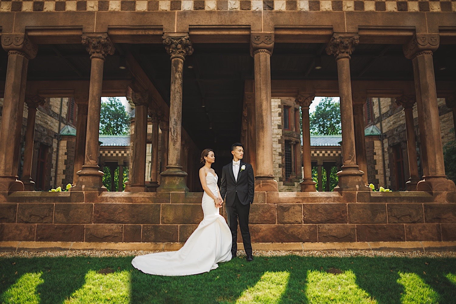 Tina + Andrew // Boston Public Library Wedding - Sam Hurd Photography