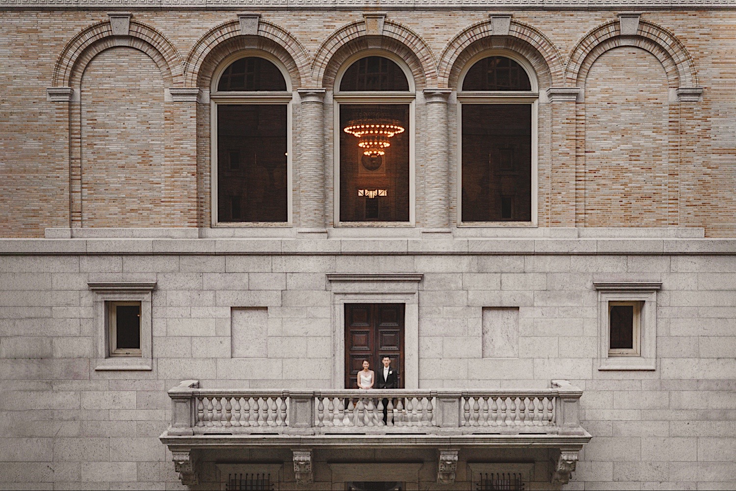 Tina + Andrew // Boston Public Library Wedding - Sam Hurd Photography