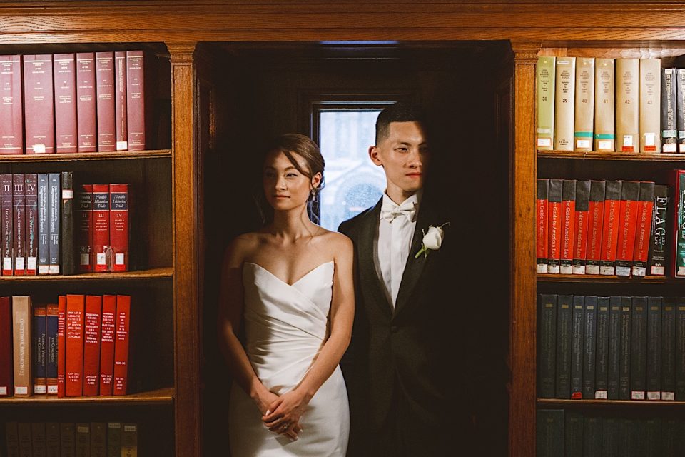 Tina + Andrew // Boston Public Library Wedding - Sam Hurd Photography