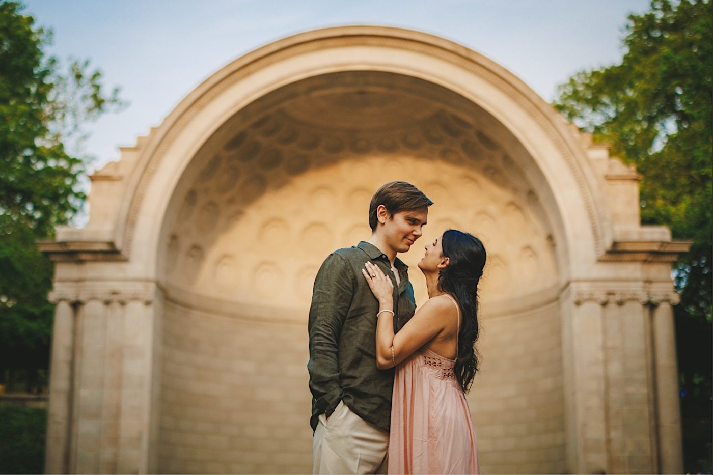 Tanvir + Henri // Central Park Engagement Session - Sam Hurd Photography