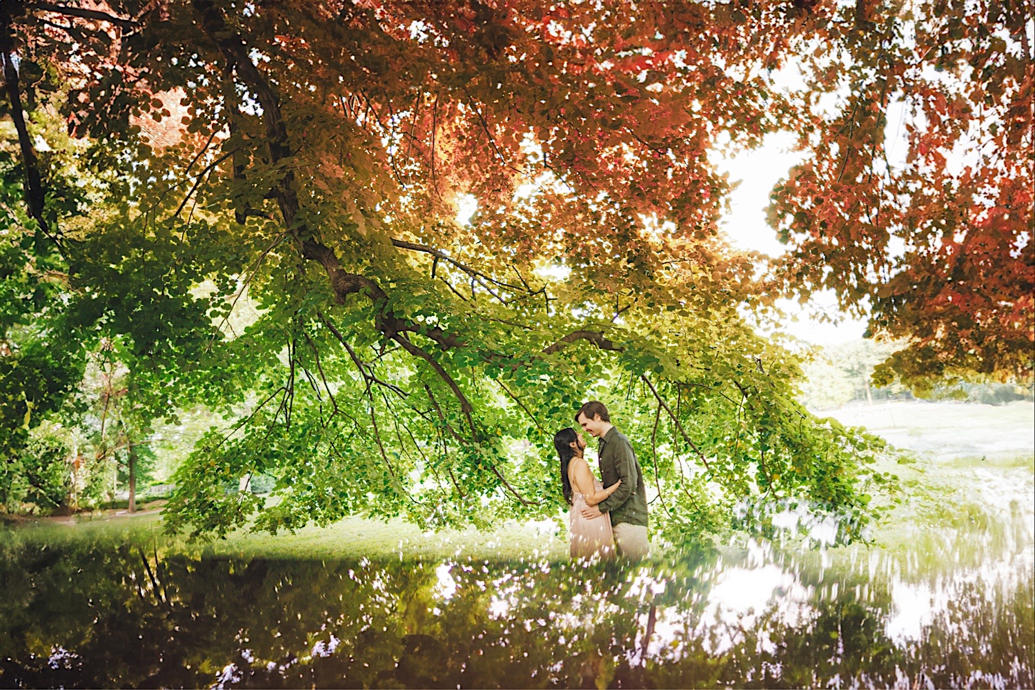 Tanvir + Henri // Central Park Engagement Session - Sam Hurd Photography