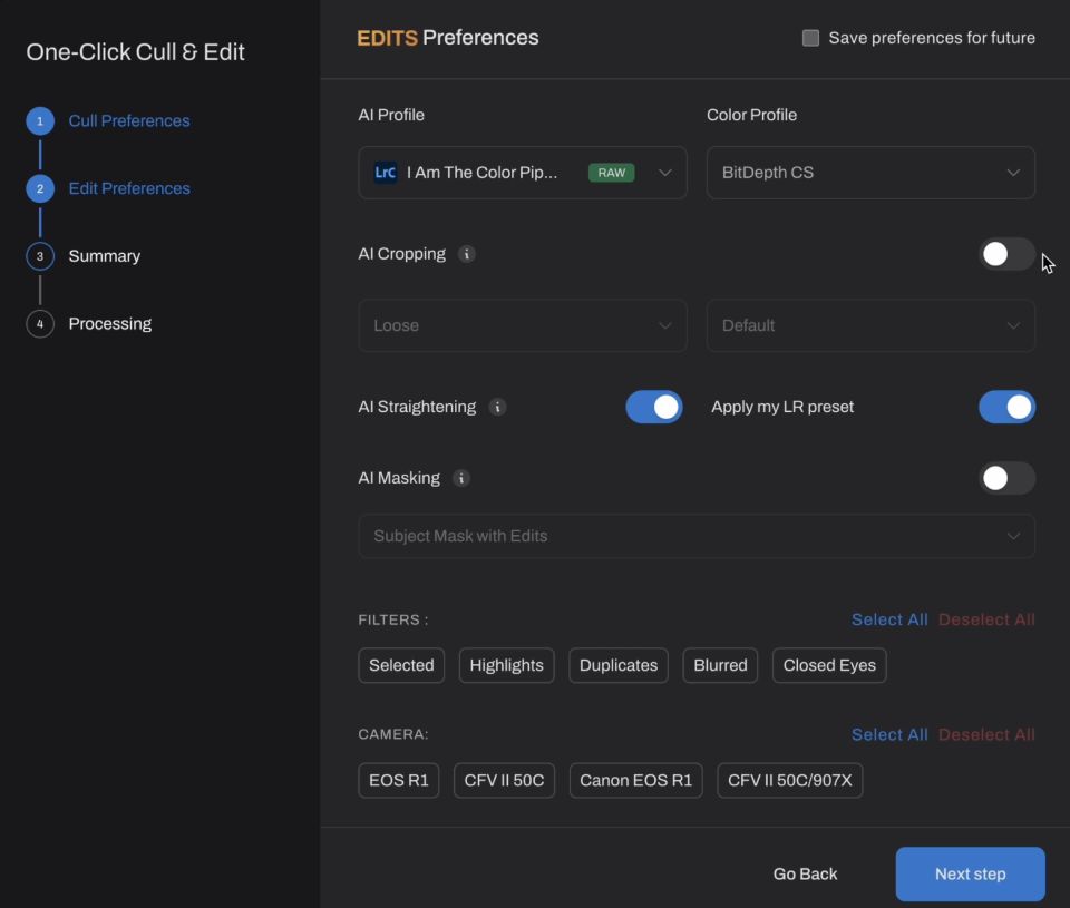 AfterShoot AI Culling & Editing: In-Depth Review - Sam Hurd Photography
