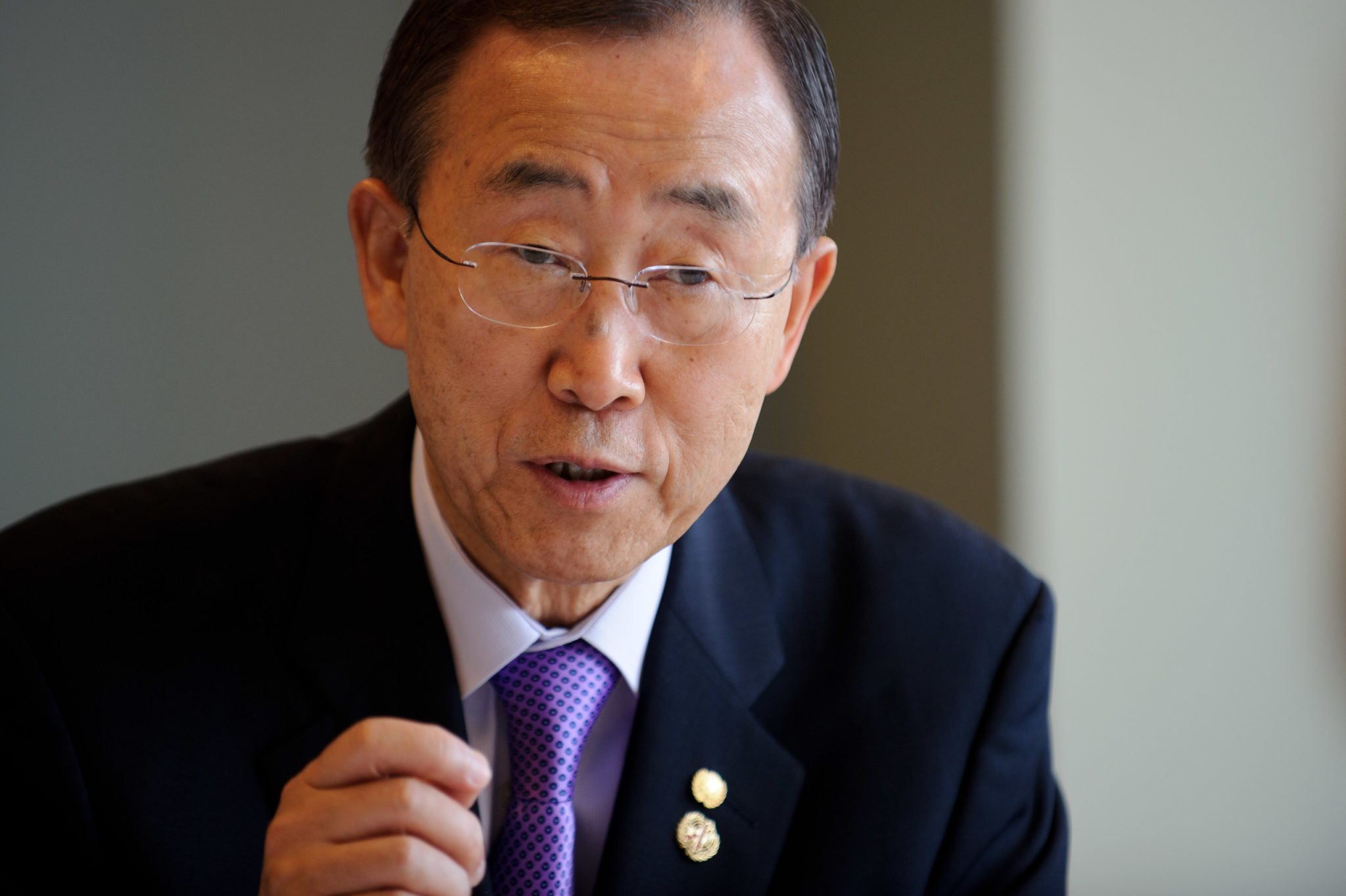 Epic Portrait Ban Ki-moon - Sam Hurd Photography